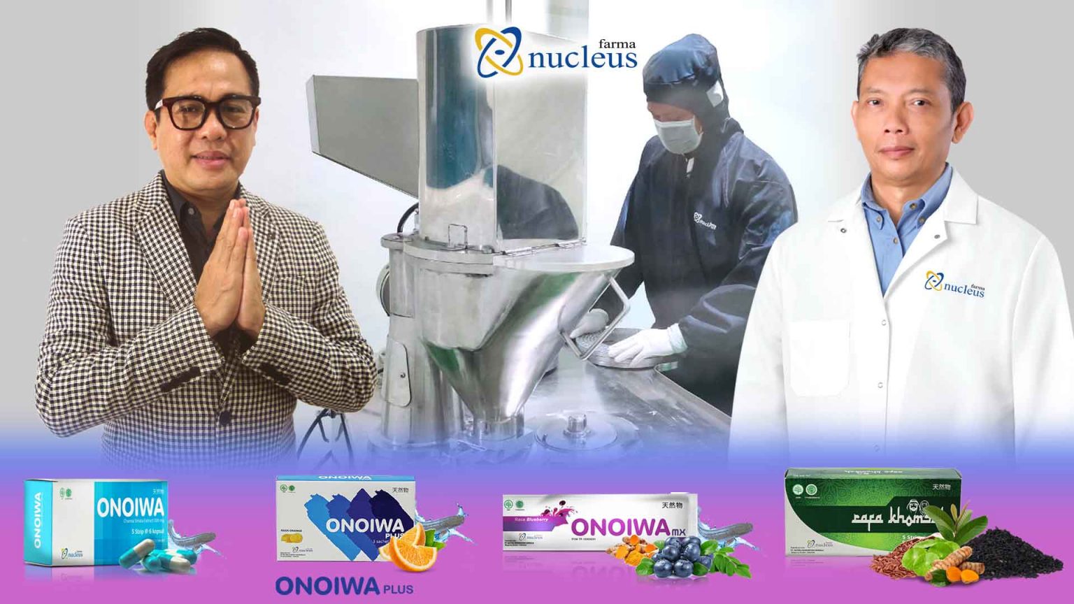 Suplemen Onoiwa MX Efektif Pulihkan Pasien Covid-19 - Nucleusfarma